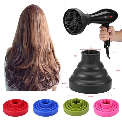 Universele Draagbare Reizen Folding Silicone Föhn Grandado