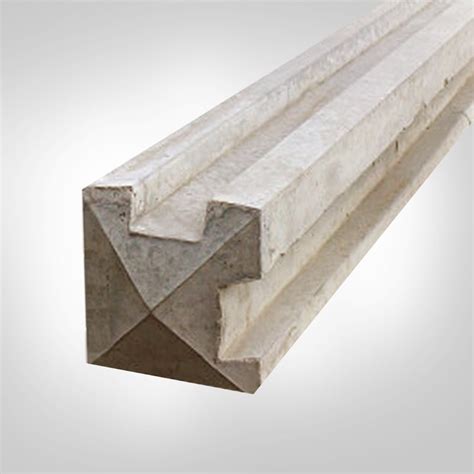 Slotted Corner Concrete Fence Post Landscaping Mick George