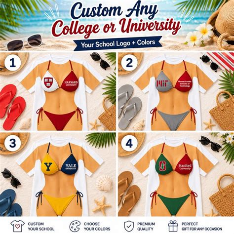 College Women In Bikini Etsy