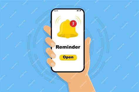 Premium Vector New Email Message On The Phone Notification Concept Of New Message Or Other
