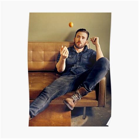 Chris Evans Poster For Sale By Mahessa12 Redbubble