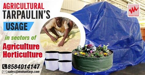 Agricultural Tarpaulin Usage Application In Agriculture Horticulture Sectors