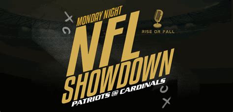 Top Nfl Dfs Picks For Patriots Vs Cardinals Monday Night Football