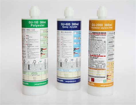 Epoxy Acrylate With Styrene 380 Ml Quality Chemical Anchors With