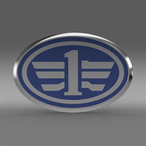 FAW Logo 3D Model CGTrader