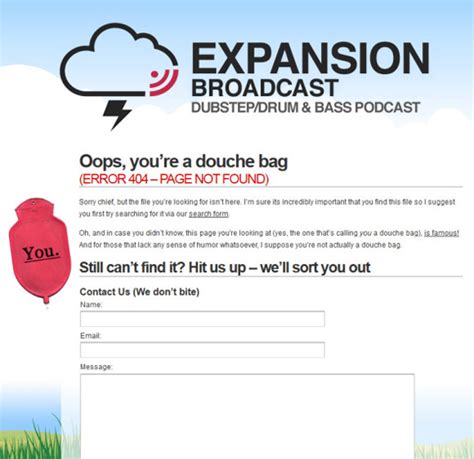 Design An Entertaining And Effective 404 Error Page Orphicpixel