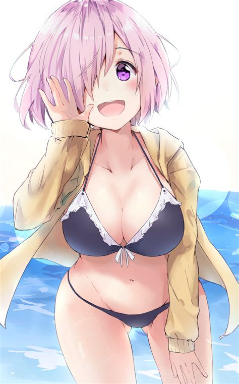 Mash Kyrielight Fate And 1 More Drawn By Minikon Danbooru