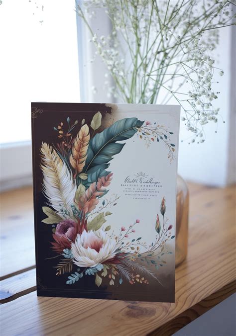 Boho Frames Png Watercolor Flowers Frames Clipart Elements Etsy