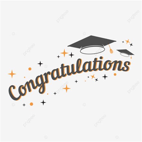 Greeting Congratulations Sign For Graduation Graduate Congrats Graduation Png And Vector With