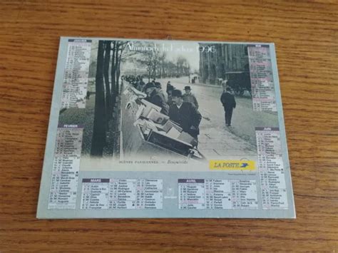 CALENDRIER ALMANACH DES Postes 2024 EUR 5 00 PicClick FR