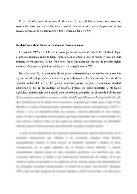 SOLUTION El Modelo De Industrializacion Por Susti Studypool