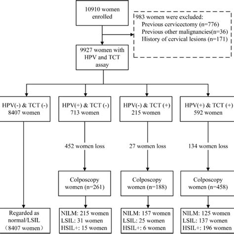Flowchart Of The Study Abbreviations Hpv High Risk Human