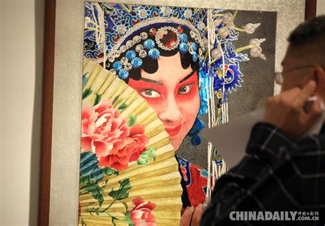 中国当代织锦、刺绣艺术展在京开展 中国日报网