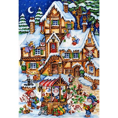 Vermont Christmas Company Christmas Market 100 Piece Jigsaw Puzzle