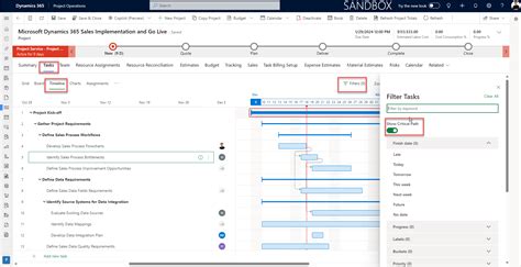 Critical Path And Advanced Task Dependencies In Project Operations D365