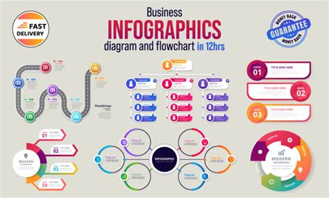 Design Modern Business Infographics Diagram And Flowchart Within 12hrs