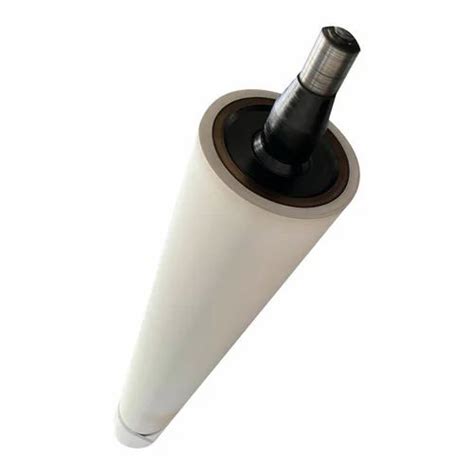 Off White Corrugated Box Printing Rubber Roller For Extruder Machine PVC Nitrile At 60000 In