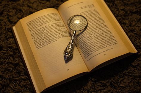 Magnifying Glass Book Old Free Photo On Pixabay
