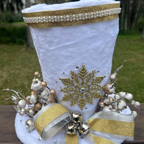 Top Hat Tree Topper Etsy