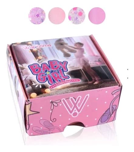 Coleccion Polvo Acrilico Para U As Pz Wapizima Color Baby Girl Mercadolibre