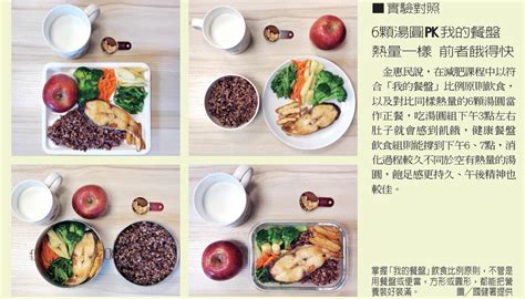 均衡飲食／餐盤或圓或方 比例抓對就健康 元氣網