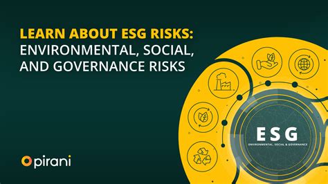 Learn About Esg Risks Environmental Social And Governance