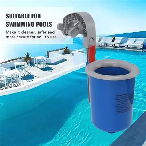 Écumeur de surface pour piscine VGEBY Collecteur automatique de