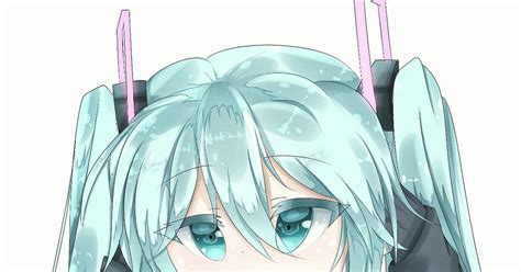 初音ミク ミクちゃん つきのしろししのイラスト Pixiv