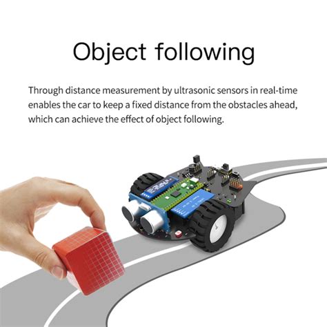 kit de placa de desarrollo de coche inteligente de programación yahbo