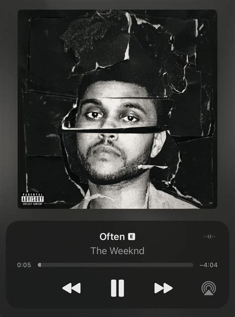 Often • The Weeknd In 2023 Beauty Behind The Madness Music Aesthetic