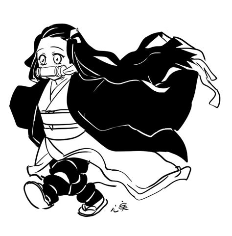 Nezuko Running Gif