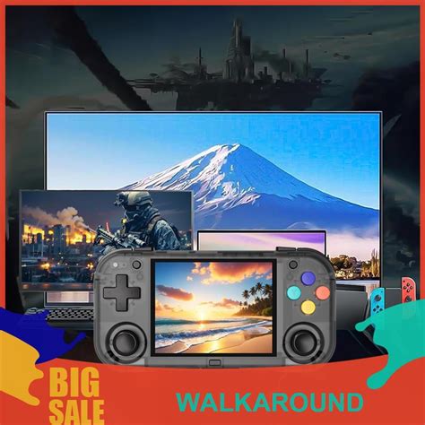 คอนโซลเกมมอถอ 2 8 นวหนาจอ IPS Retro Simulator เครองเลนวดโอ Cortex A53 walkaround th