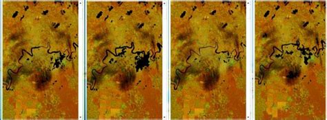Thin Cloud Removal On Landsat 8 09 05 2015 With A Threshold 1 B Download Scientific