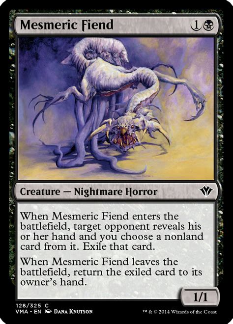 Mesmeric Fiend · Vintage Masters Vma 128 · Scryfall Magic The
