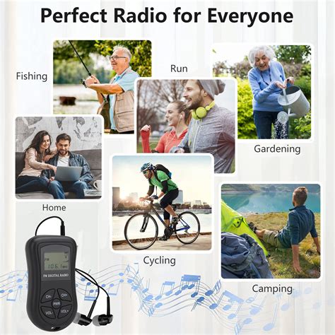 Buy Mini Portable Am Fm Radio Stereo Lcd Digital Display Tuning Pocket