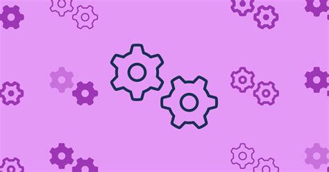 Gears Thin Icon Font Awesome