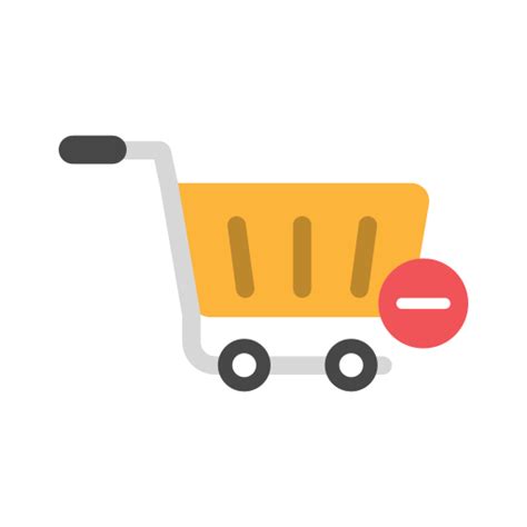 Remove Cart Generic Flat Icon