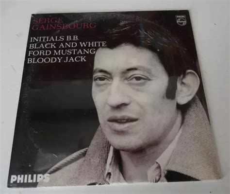 Serge Gainsbourg Maxi Cd Initials Bb Ford Mustangduplicata Ep