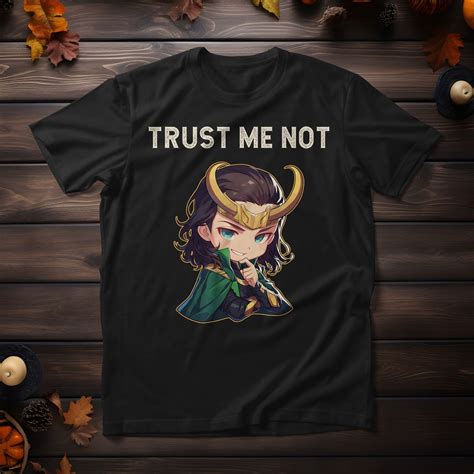 Loki Plotting Trust Me Not T Shirt Vintage Mythology Tee Trendy
