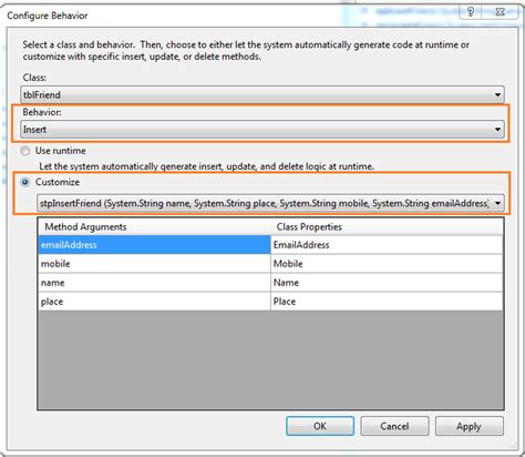 Stored Procedure With Linq To Sql