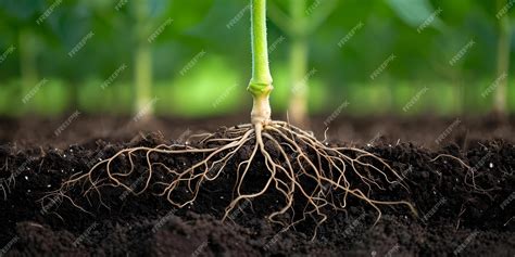 Exploración De La Intrincada Estructura De Las Raíces De Las Plantas De