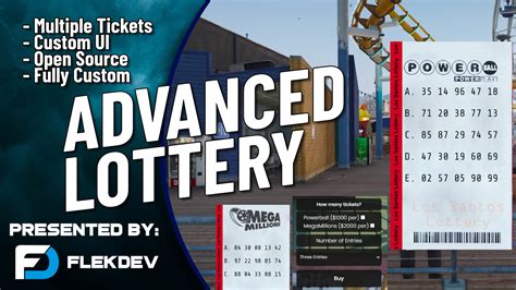 Qbcore Paid Advanced Lottery System Fivem Releases Cfxre Community