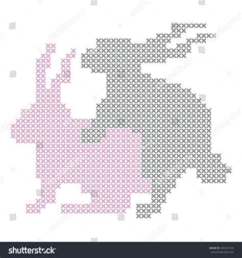 Vector Rabbits Fuck Rabbit Sex Sexy Stock Vector Royalty Free