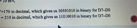 Solved My Question Is How Do We Convert And Find The Decimal