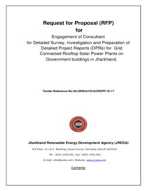 Fillable Online Request For Proposal RFP For Design Engineering Fax Email Print