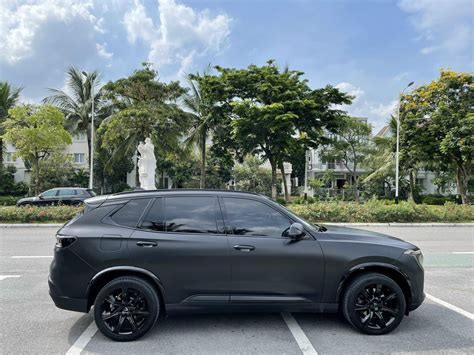 Dán Đổi Màu Xe Vinfast Lux SA Đen Lì Dubaiwrap vn