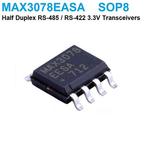 Max3078easa 3 3v Low Power Half Duplex Rs485 Rs422 Transceiver With 16mbps Data Rate Uge