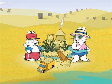 Max And Ruby At The Beach And In Their Swimsuits By Happycookie12345