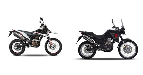 Motorrad Vergleich Malaguti XTM 125 Enduro 2023 Vs Malaguti Dune 125 X