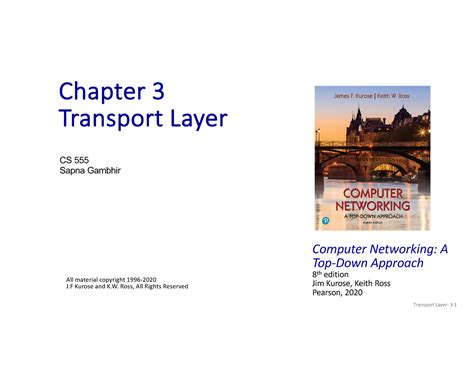 Ch Slides Cs Computer Networking A Top Down Approach